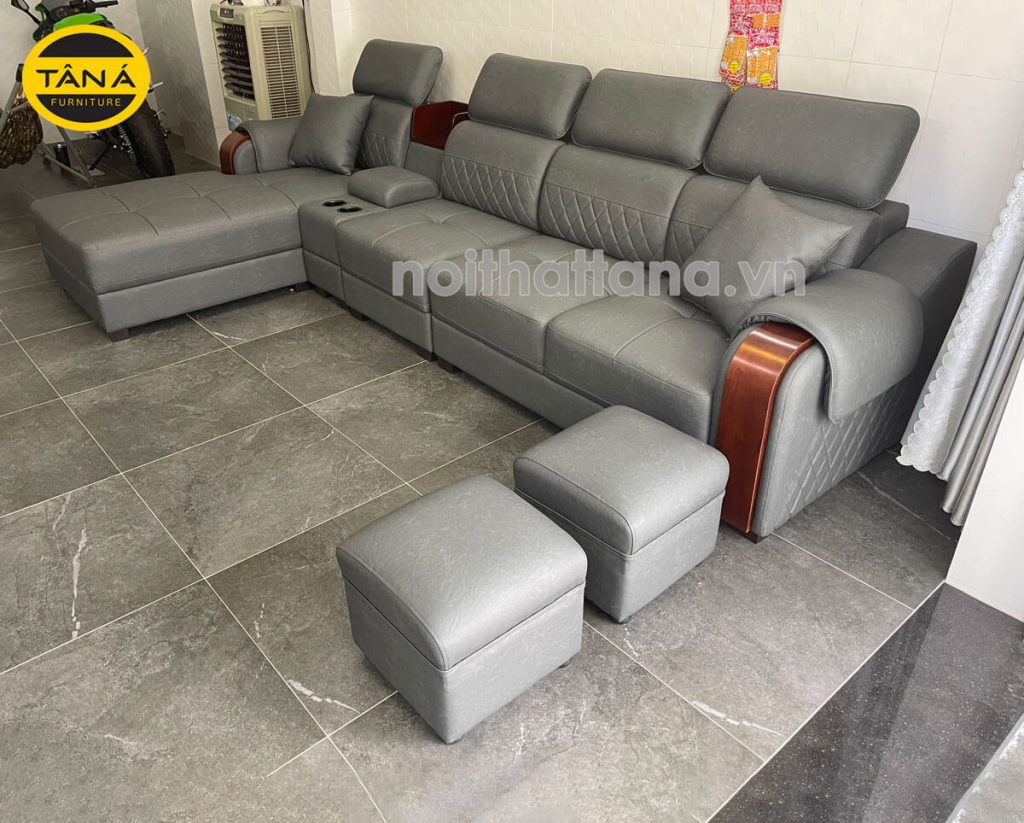 Ghế sofa da Hàn Quốc giá rẻ tại Tphcm, Mẫu Sofa đẹp hiện đại tại Tân Á